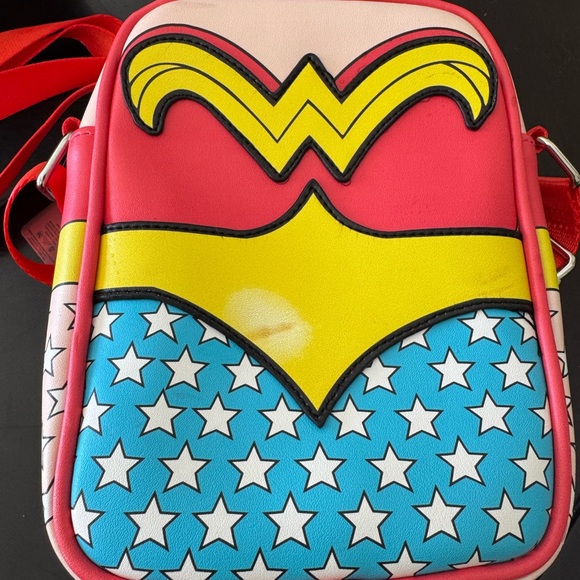 Bags | Wonder Woman Themed Crossbody Bag | Poshmark